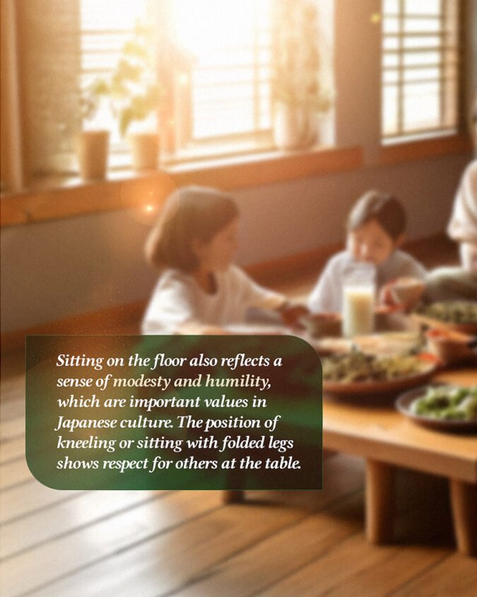 Why do the Japanese sit on the floor to eat? - Izakaya Midori
