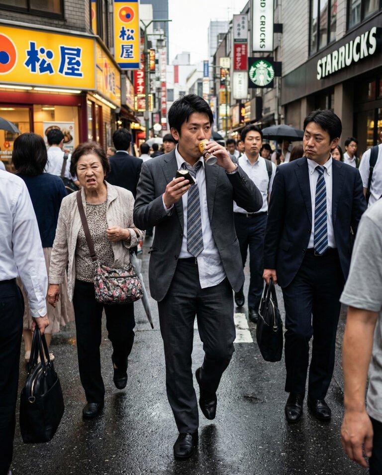 Is It Illegal to Eat While Walking in Japan? The Real Reason